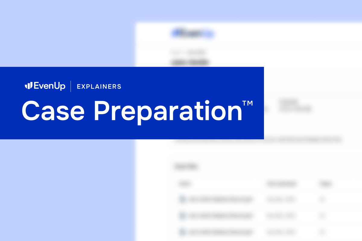 Case Preparation™ Product Explainer - EvenUp Law